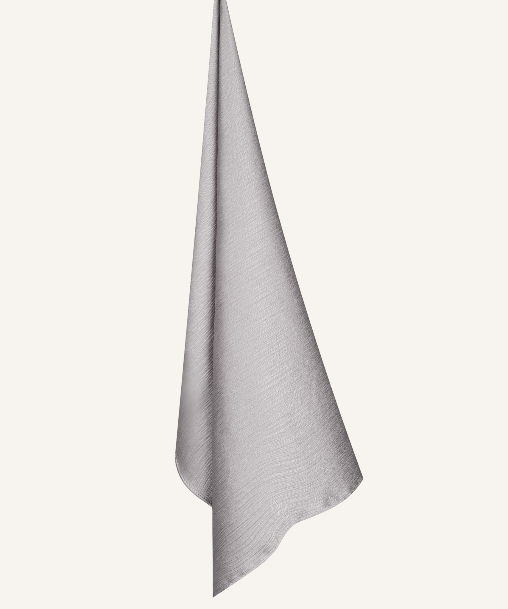 Light Grey Textured Satin Hijab – iLoveModesty