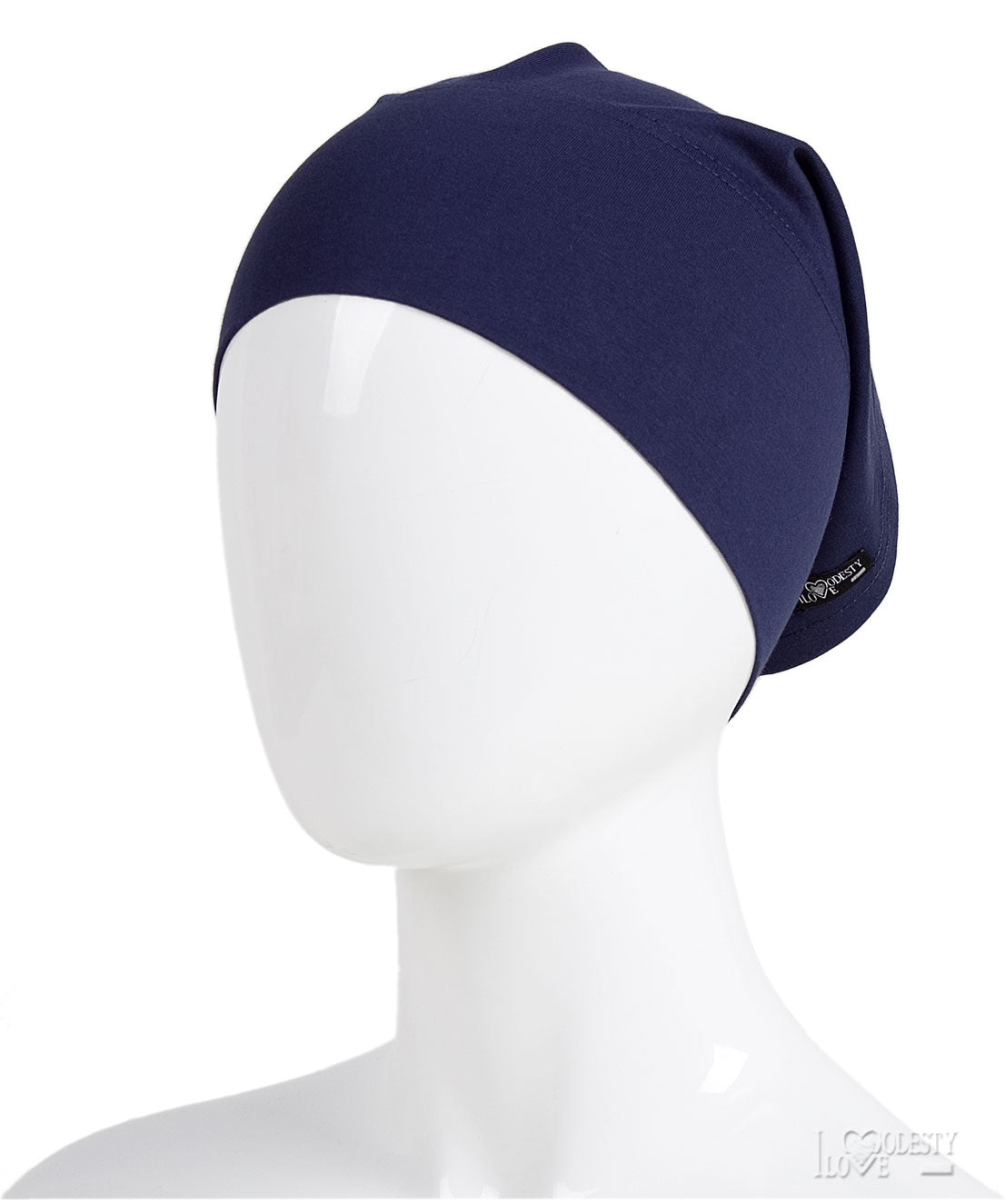 Navy Blue Tube Bonnet – iLoveModesty